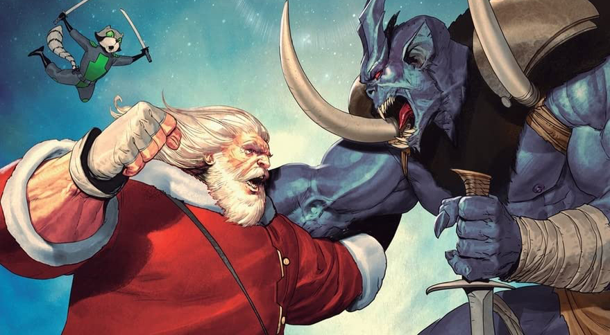 L.A. ComicCon 2021: The Christmas Bandits - Fanboy Planet